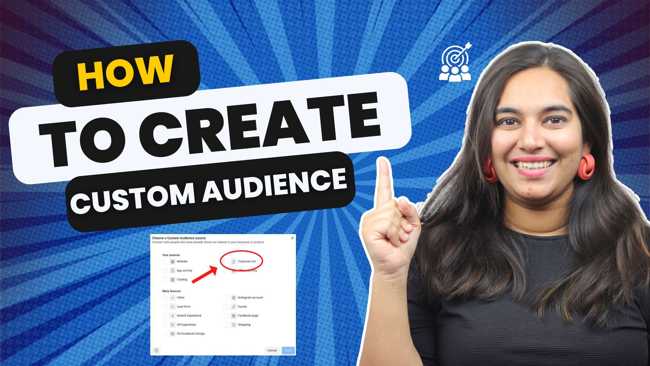 How To Create A Custom Audience In Facebook Ads?